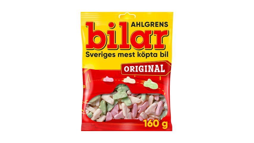 Cloetta Ahlgrens Biler Original | 160g - foodora.no