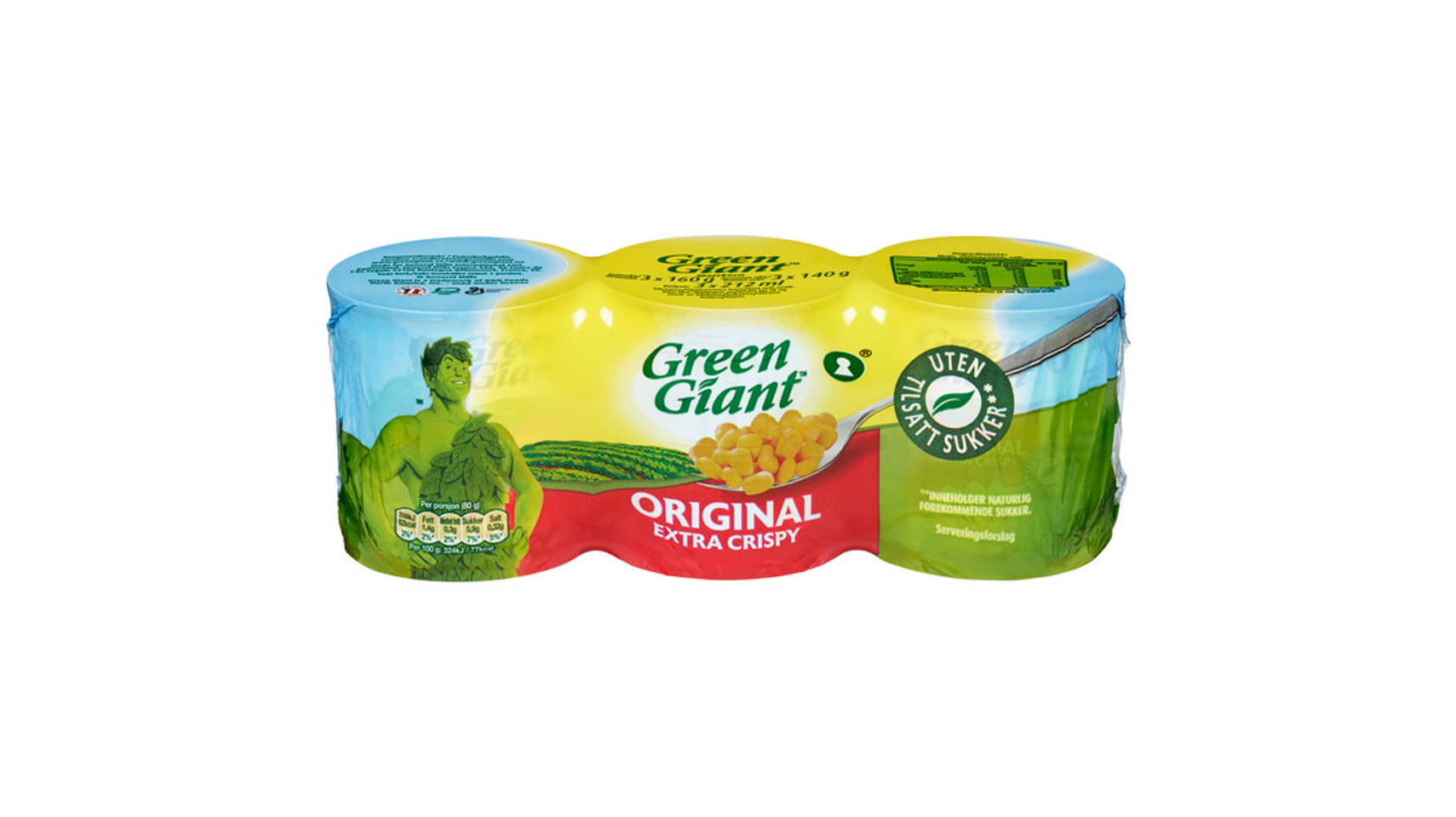 Green Giant Mais 3pk | 480g - foodora.no
