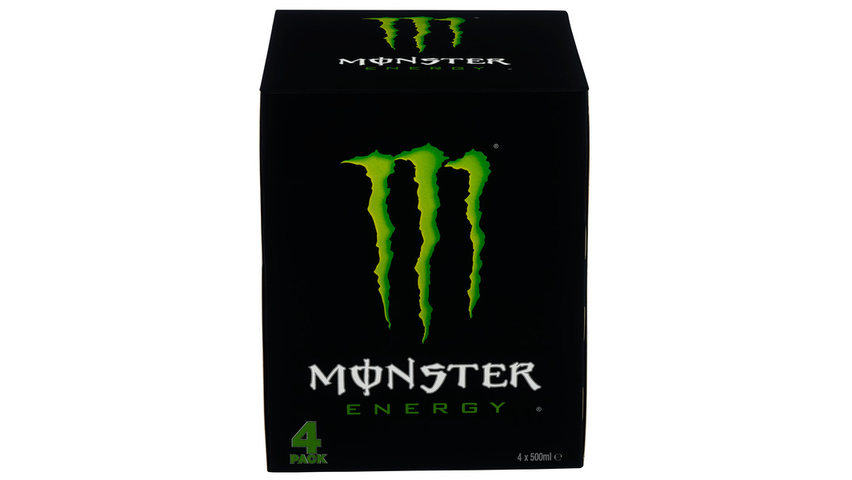 Monster Energy | 4 x 0.5l - foodora.no