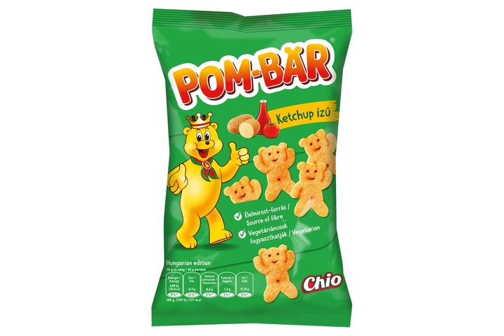 Pom-Bär ketchup ízű burgonyasnack 50 g order online - foodora.hu